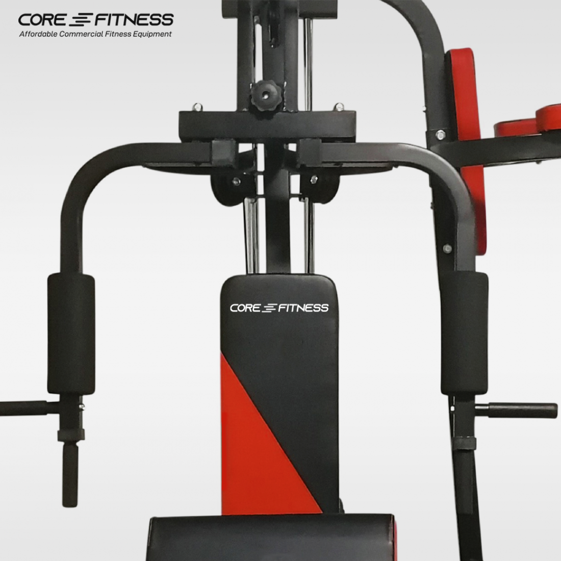 Core-Fitness โฮมยิม ออกกำลังกาย 2 สถานี เหล็กเกรด Commercial - Home Gym ...