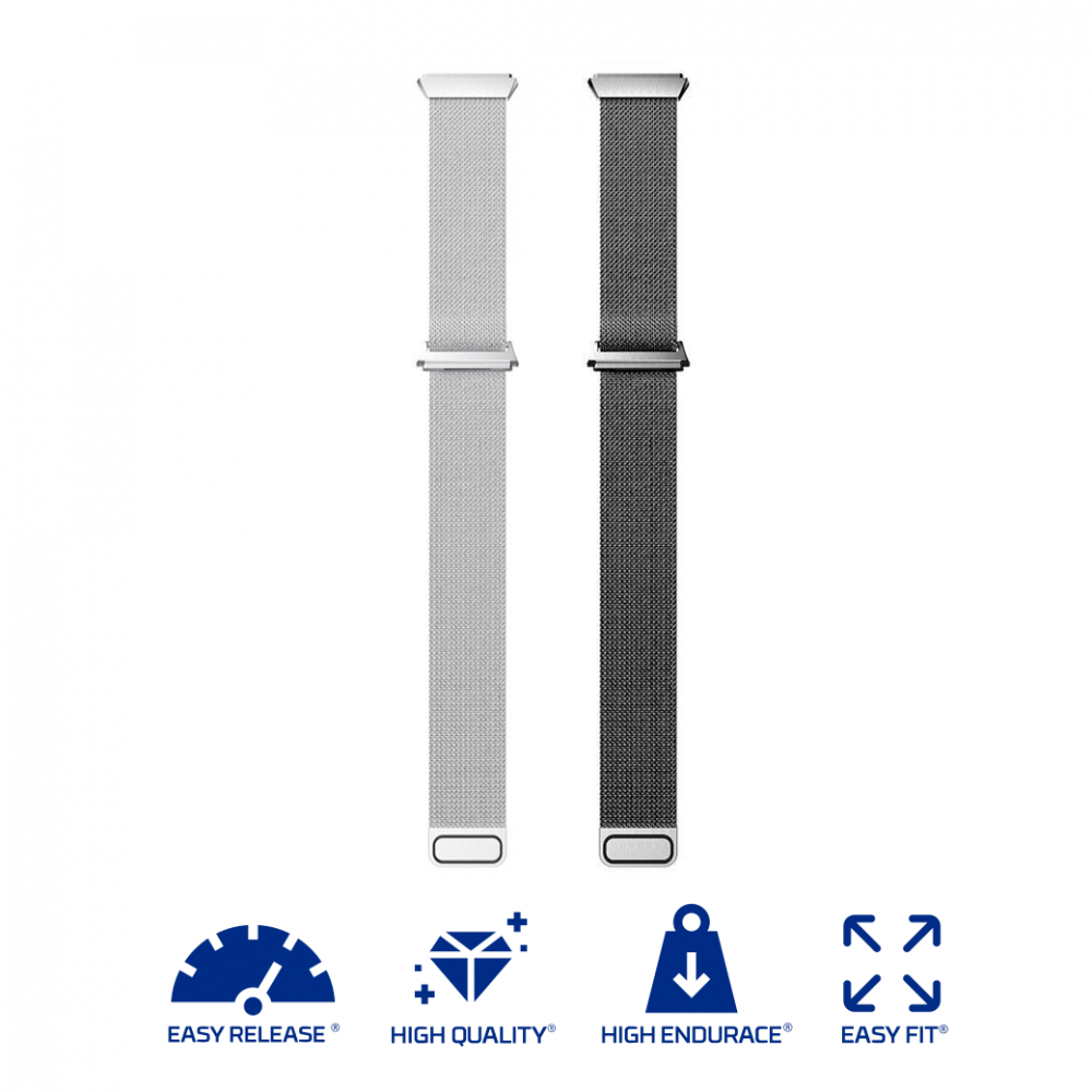 Fitbit Ionic - Stainless Band (TSM Band) สายสแตนเลส (Premium)