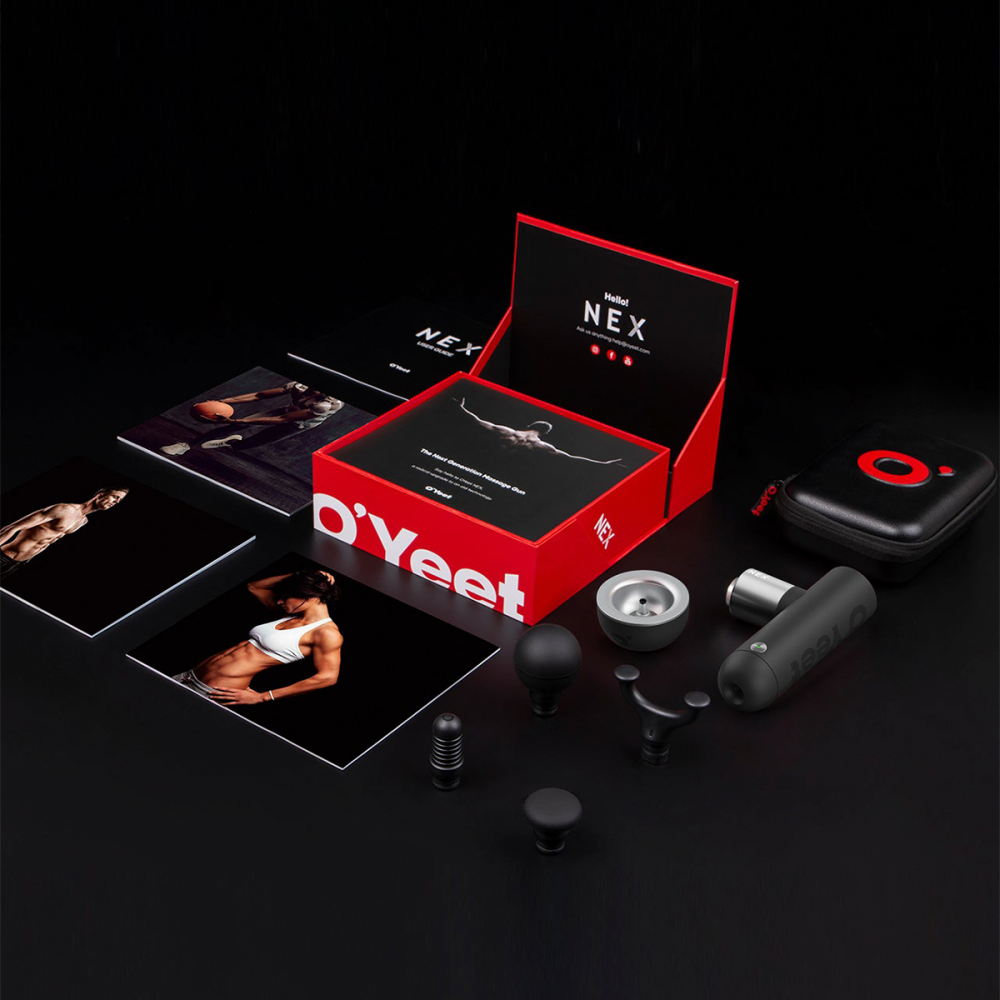 OYeet NEX Massage Gun เครื่องนวดพกพา ขนาดเล็ก