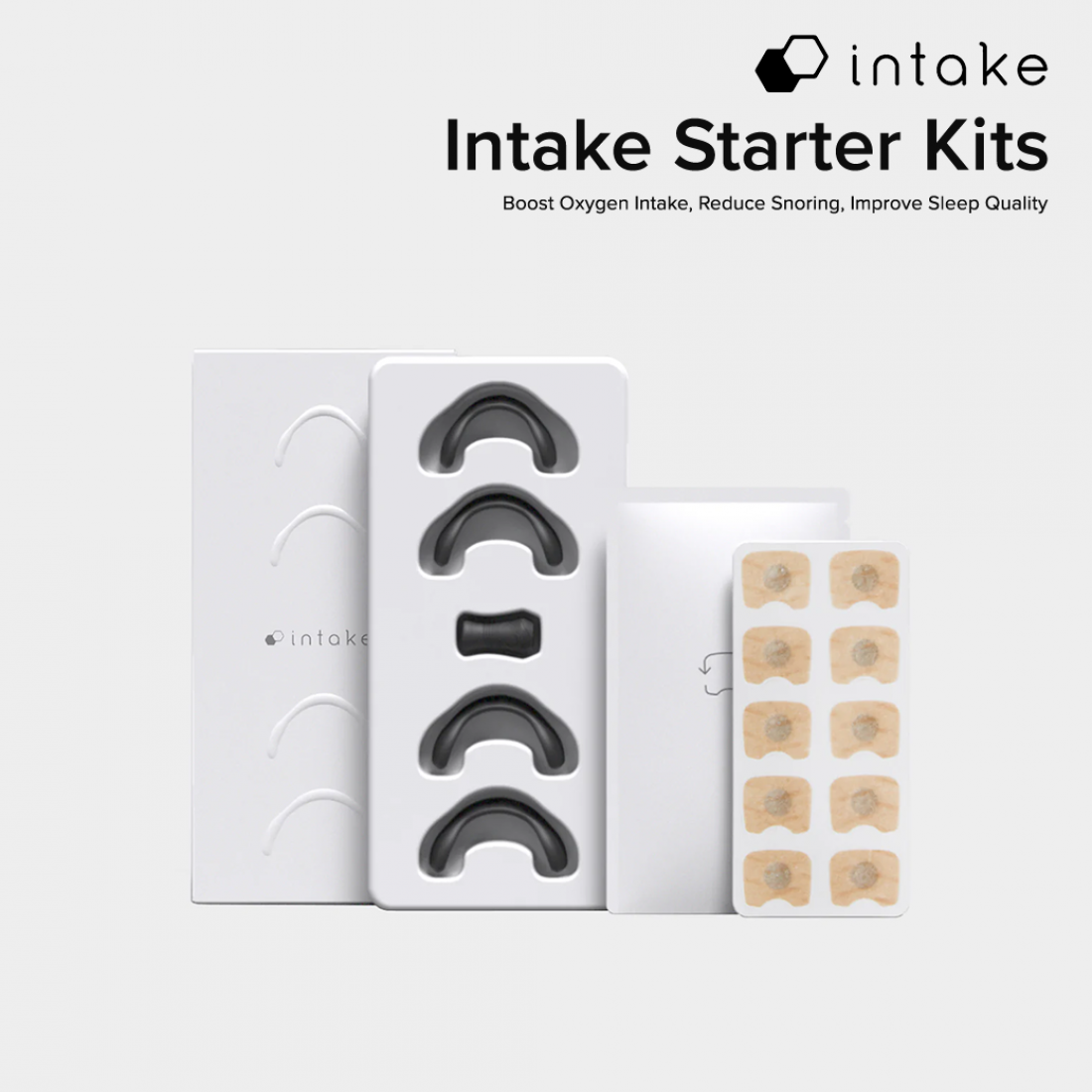 Intake Breathing Nasal Strip - Starter Kit ชุดอุปกรณ์เพิ่มประสิทธิภาพ ...