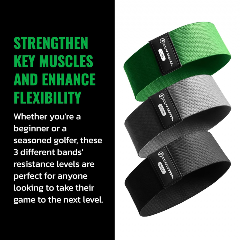 Golfforever Mini Bands Proven by Golfer Scottie Scheffler ชุดยางยืด ...