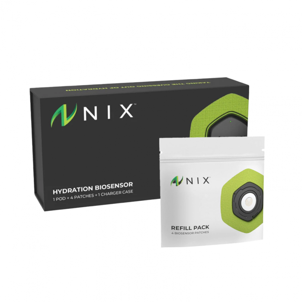 Nix Hydration Biosensor ติดตามการสูญเสียน้ำ และอิเล็กโทรไลต์แบบเรียลไทม์