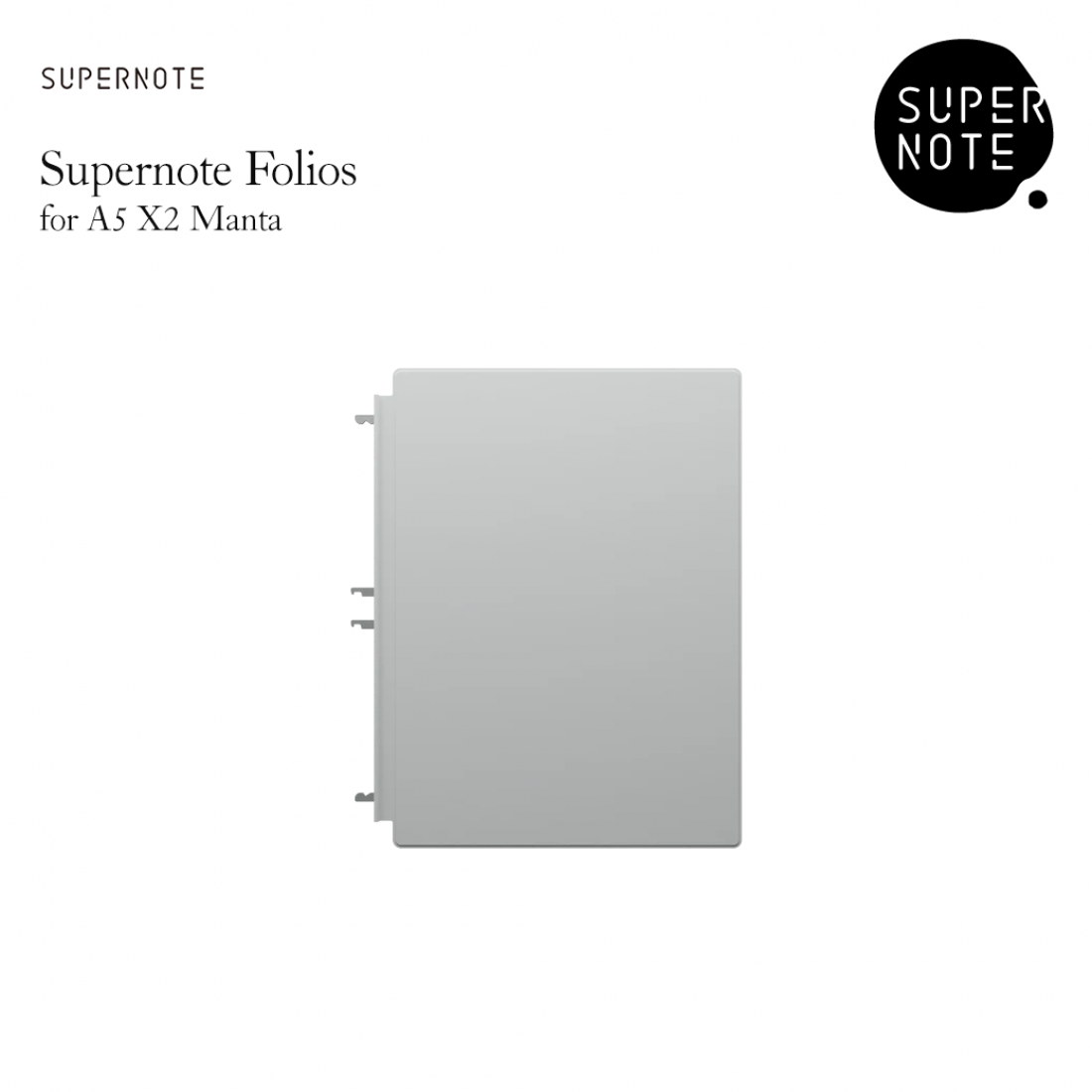 Supernote Folios for Manta (Half Folio) เคสสำหรับ Supernote A5 X2 Manta