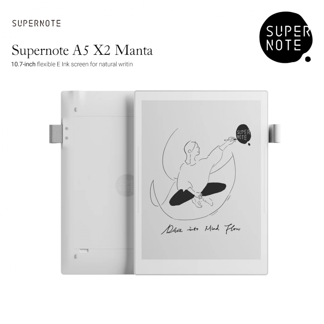 Supernote A5 X2 Manta แท็บเล็ต E-notebook สำหรับจดบันทึก วาดเขียน