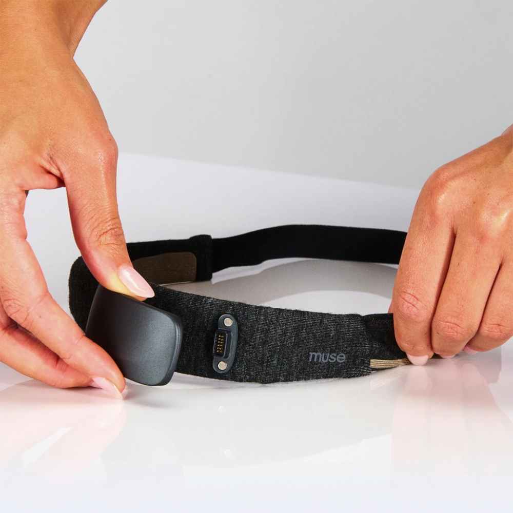 Muse S Athena ที่คาดหัวอัจฉริยะ เทคโนโลยี EEG และ fNIRS ตรวจจับกิจกรรมของสมองและการไหลเวียนของ ...