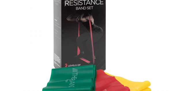 THERABAND Resistance Bands Set (Professional) ยางยืดสำหรับออกกำลังกาย ...