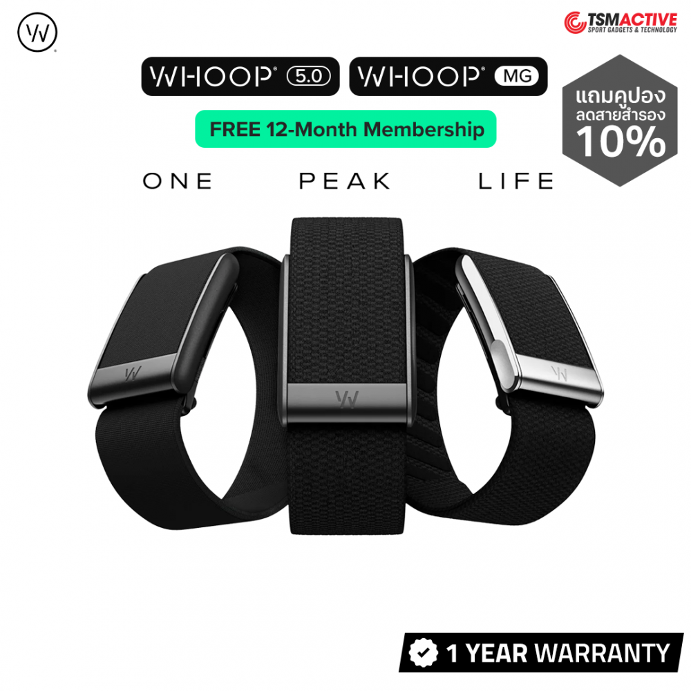 WHOOP 5.0 / MG (ONE / PEAK / LIFE) Health and Fitness Wearable (12 ...