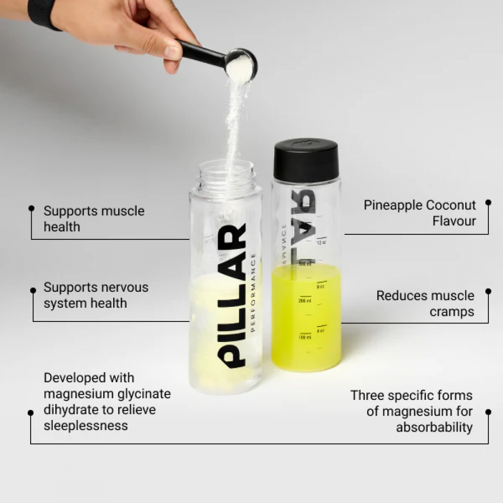 PILLAR Performance TRIPLE MAGNESIUM POWDER แมกนีเซียม ดูดซึมเร็ว ลด ...
