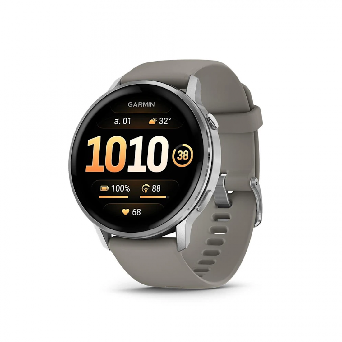 Garmin VENU 4 Series สมาร์ทวอทช์ GPS หน้าจอ AMOLED สุขภาพและฟิตเนสขั้นสูง