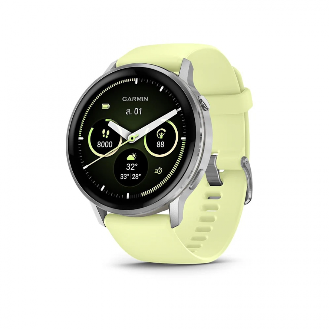 Garmin VENU 4 Series สมาร์ทวอทช์ GPS หน้าจอ AMOLED สุขภาพและฟิตเนสขั้นสูง