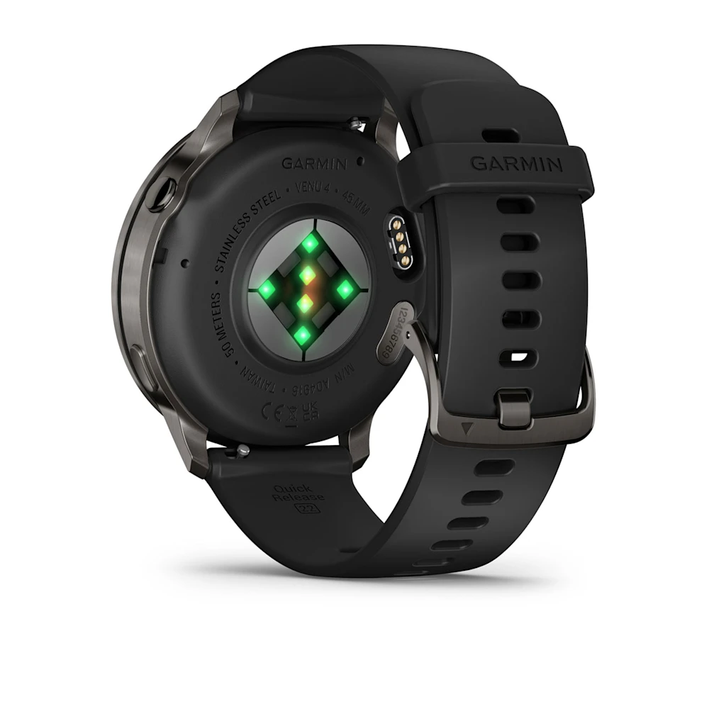 Garmin VENU 4 Series สมาร์ทวอทช์ GPS หน้าจอ AMOLED สุขภาพและฟิตเนสขั้นสูง