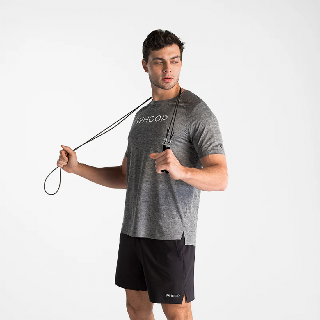 WHOOP Men's Training Tee เสื้อยืดออกกำลังกาย ใช้งานร่วมกับอุปกรณ์ WHOOP ...