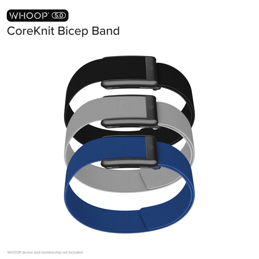 WHOOP 5.0 & MG CoreKnit Bicep Band สายรัดต้นแขน สำหรับ WHOOP 5.0 & MG