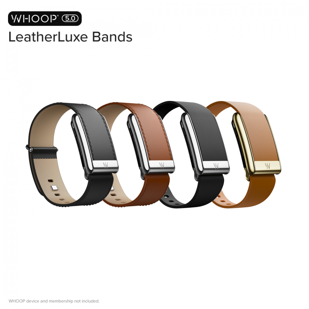 WHOOP 5.0 LeatherLuxe Band สายหนังแท้ สำหรับ WHOOP 5.0
