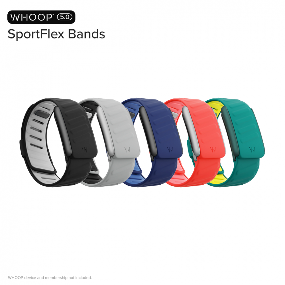 WHOOP 5.0 SportFlex Band สายสำรองซิลิโคนสำหรับ WHOOP 5.0