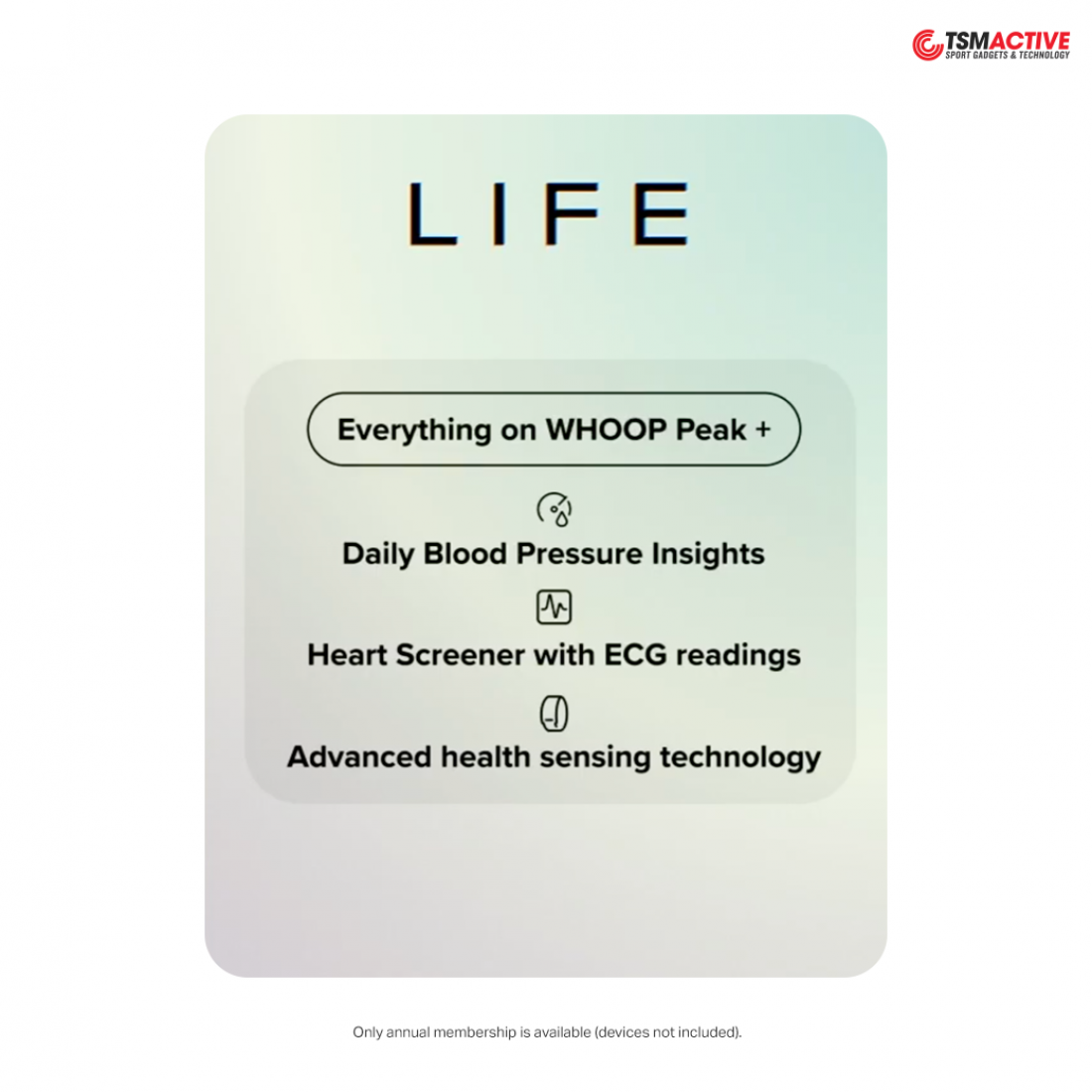WHOOP 12-Month Membership (ONE / PEAK / LIFE) สมาชิกรายปี สำหรับ ...