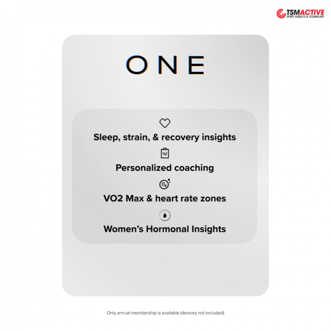 WHOOP 12-Month Membership (ONE / PEAK / LIFE) สมาชิกรายปี สำหรับ ...