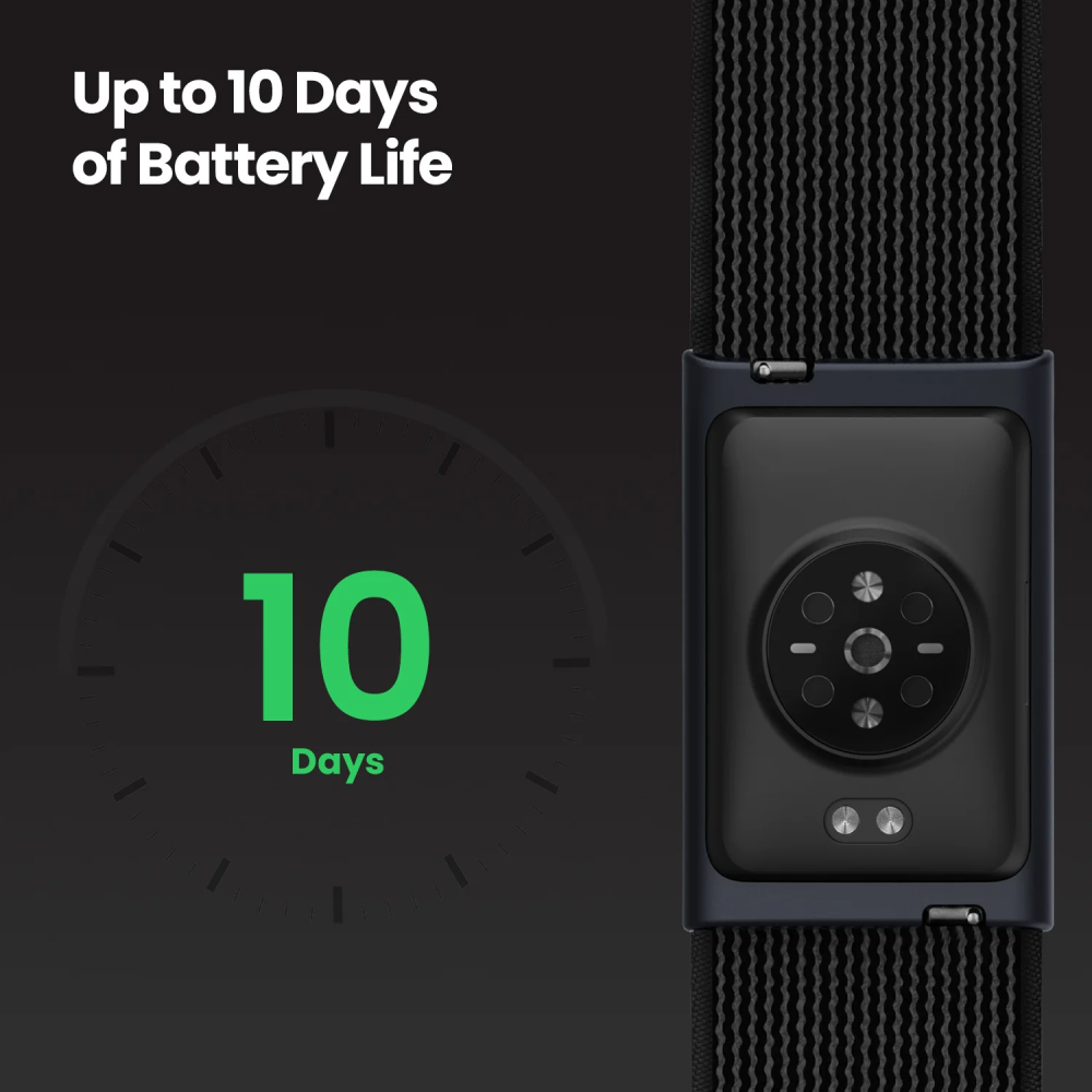 Amazfit Helio Strap สายรัดฟิตเนส Hyrox Race ติดตามอัตราการเต้นของหัวใจ ...