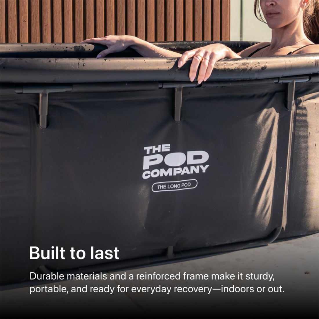 The Pod Company - Long Pod - Extra-Large Portable Ice Bath Tub อ่างน้ำ ...