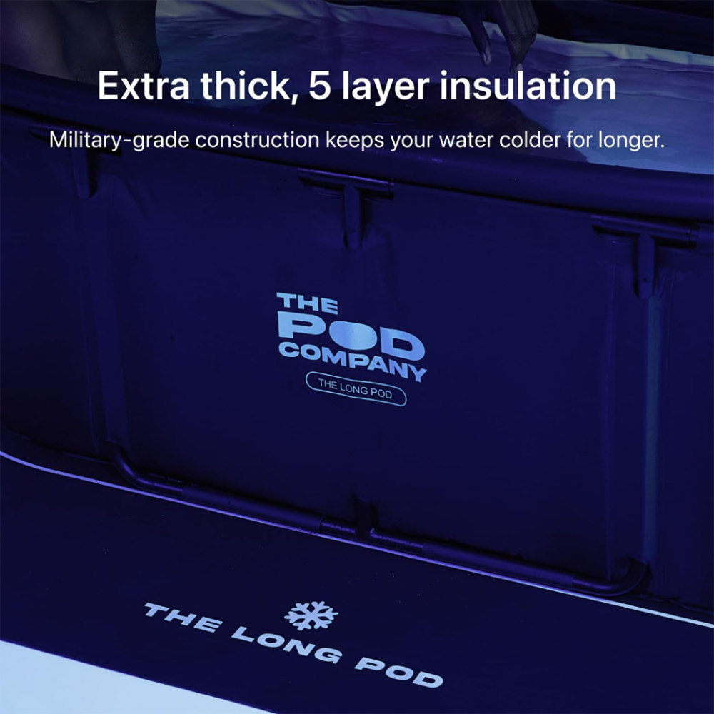The Pod Company - Long Pod - Extra-Large Portable Ice Bath Tub อ่างน้ำ ...