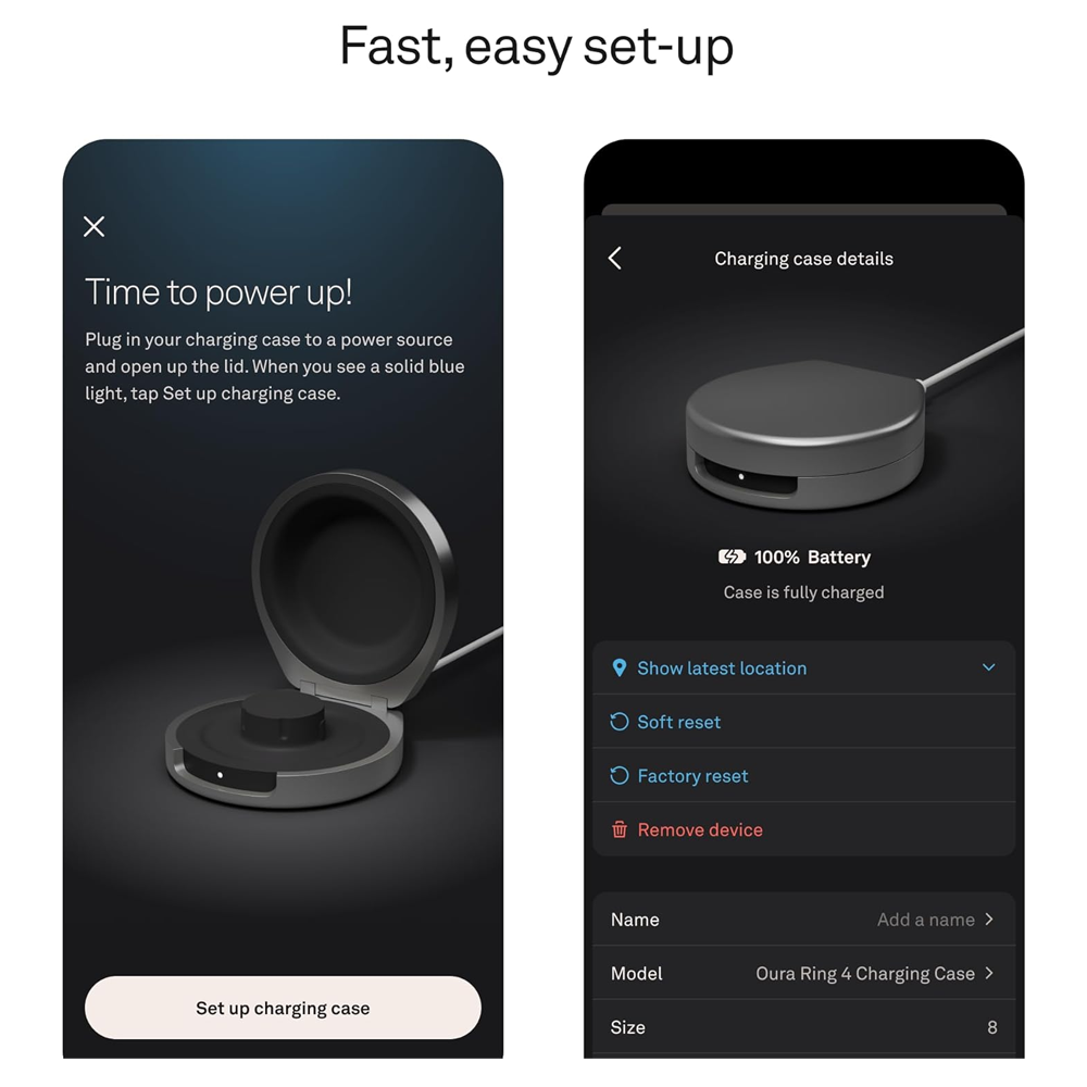 Oura Ring 4 Charger แท่นชาร์จสำรอง สำหรับแหวน Oura Ring 4 - Charging ...