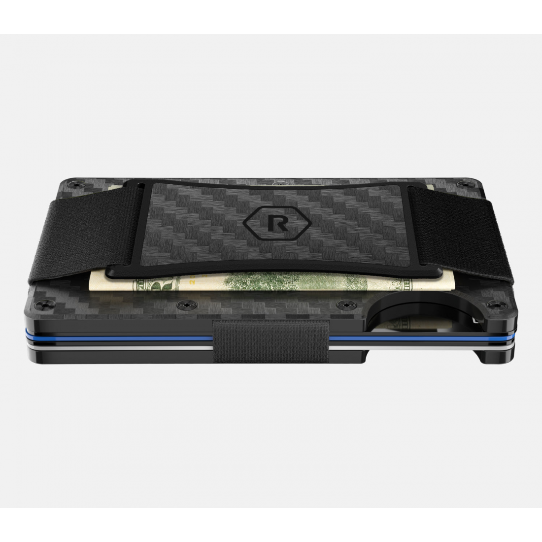 Ridge Wallet กระเป๋าสตางค์โลหะ Wallet and Card Holder ดีไซน์ Slim
