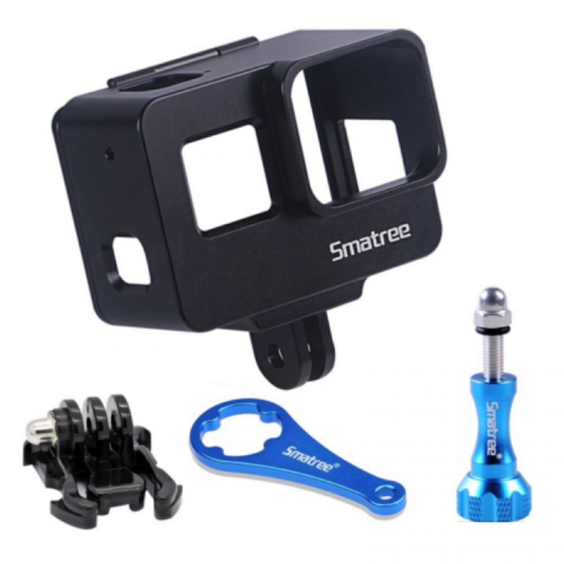 Smatree Aluminum Alloy Protective Housing Frame Mount for GoPro Hero 5